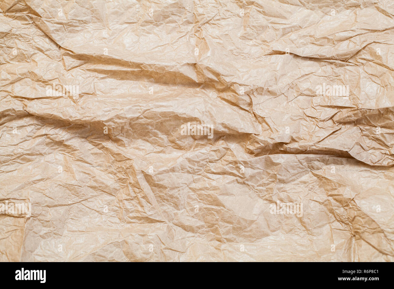 Crumpled Paper Texture Stock Photo - Alamy