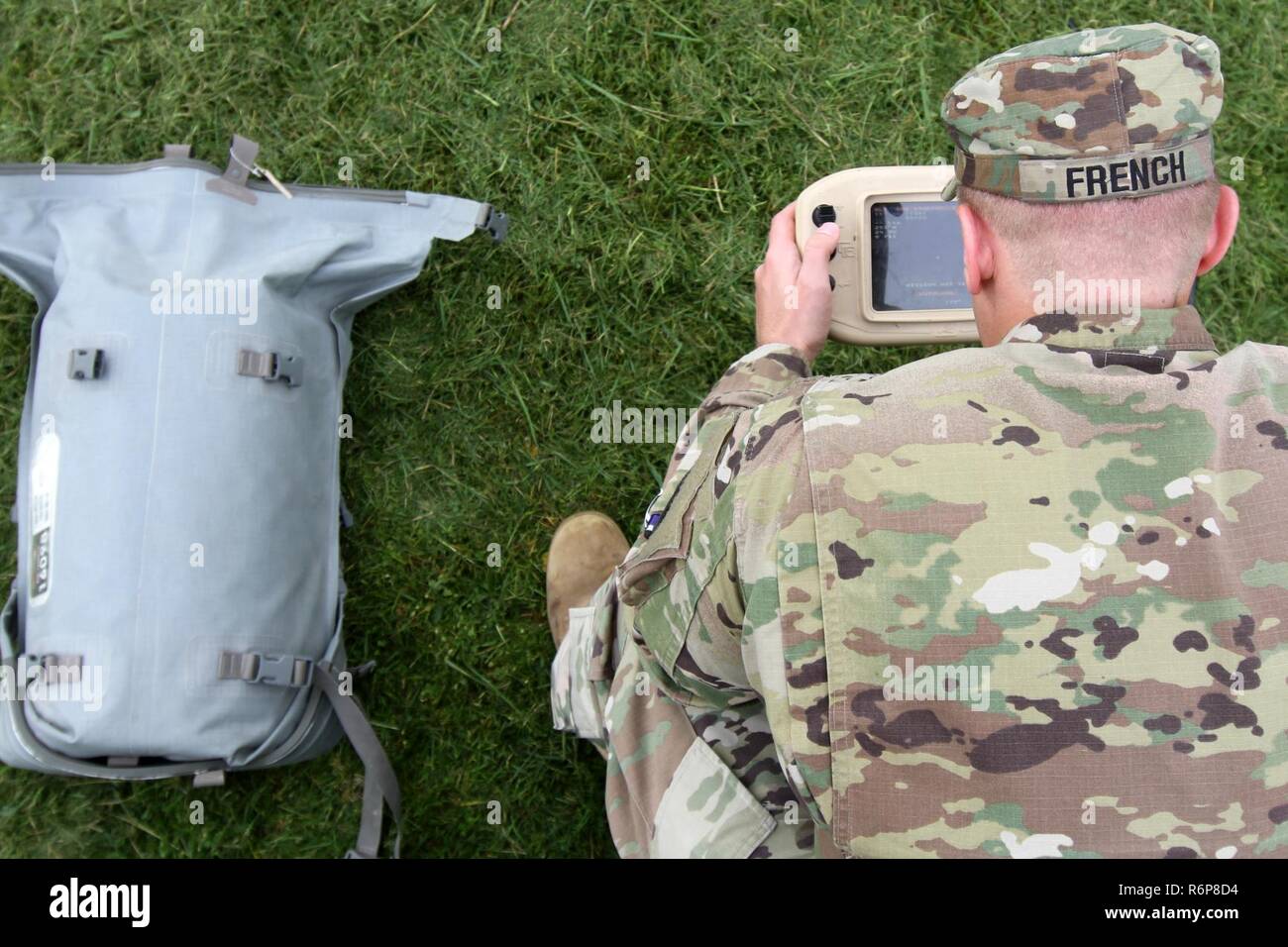 Sgt. Benjamin French, a Small Unmanned Aircraft System (SUAS) master ...