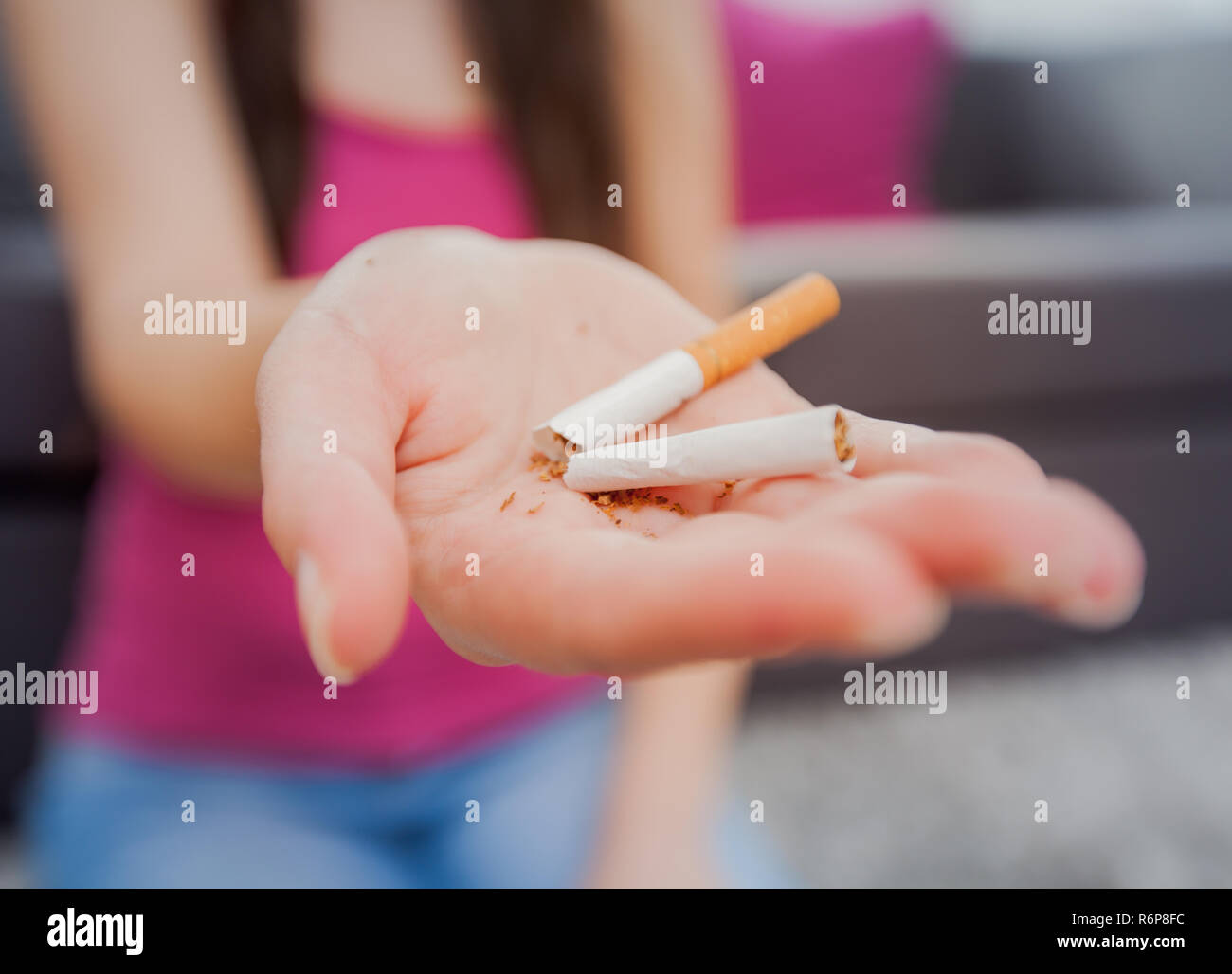 Non smoking healthy lifestyle Stock Photo - Alamy