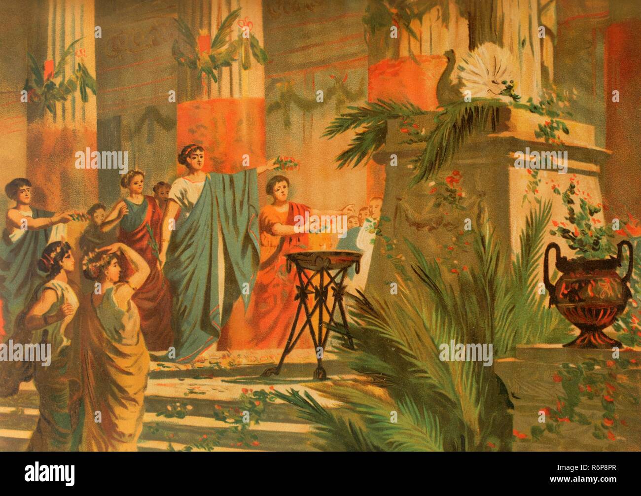 Matronalia hi-res stock photography and images - Alamy