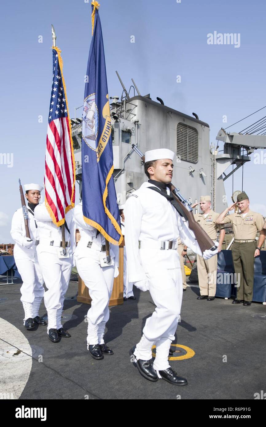 U.S. 5TH FLEET AREA OF OPERATIONS (Sept. 16, 2017) The amphibious dock ...