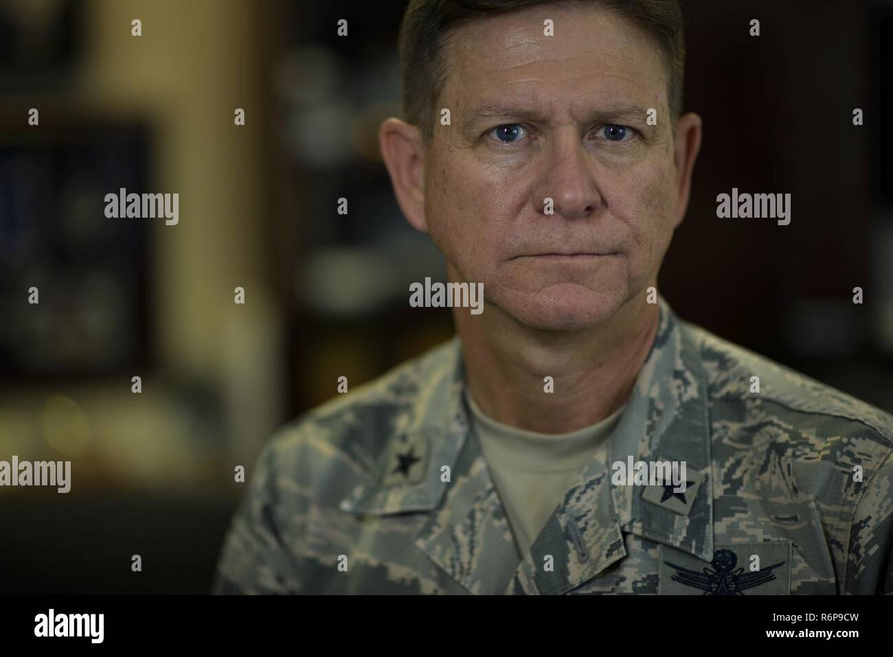 Brig. Gen. Wayne Monteith, 45th Space Wing commander, poses for a ...