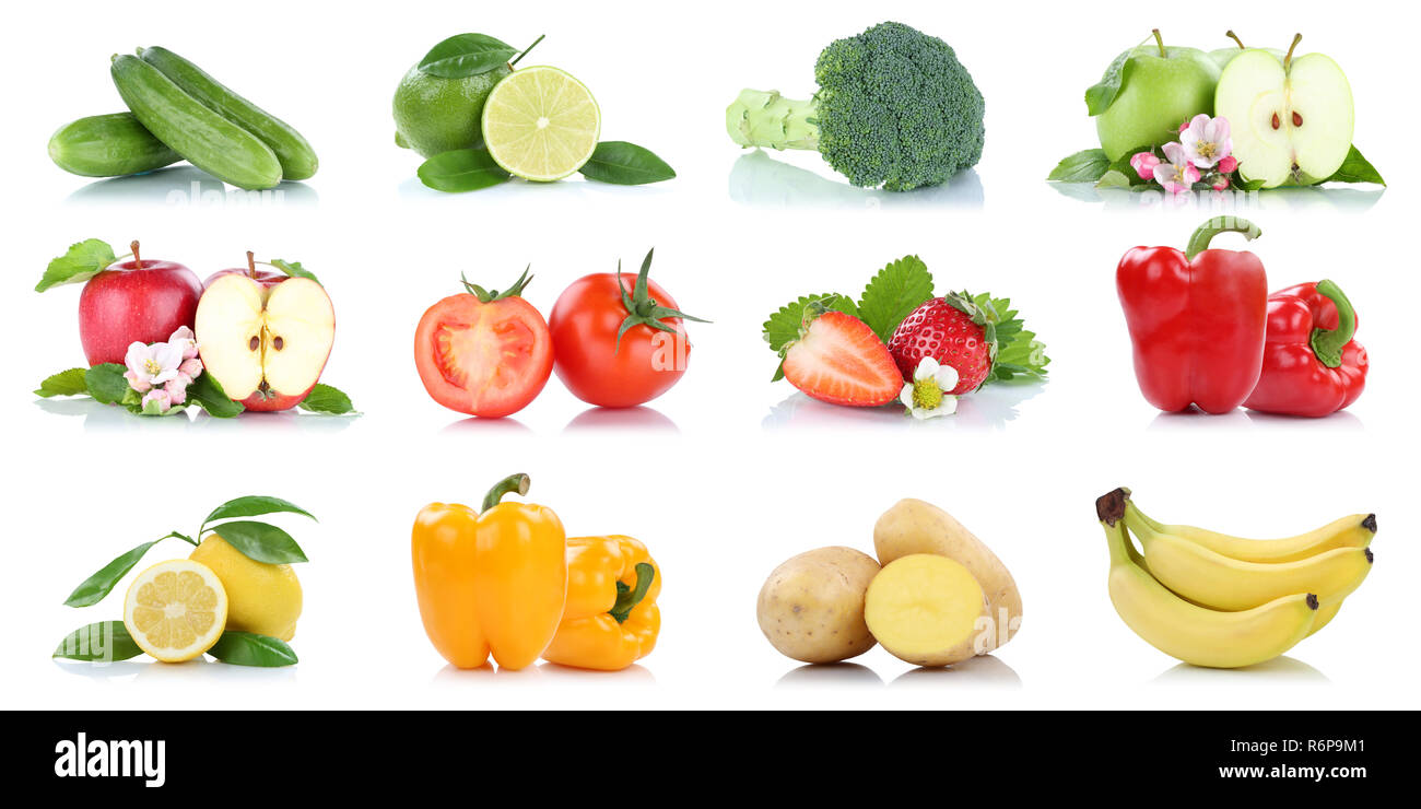 fruits fruits and vegetables apple tomatoes orange lemon bananas colors ...