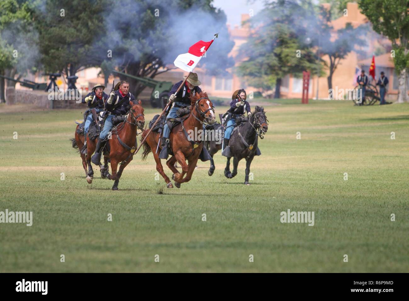 Five new members of B Troop, 4th U.S. Cavalry Regiment (Memorial ...