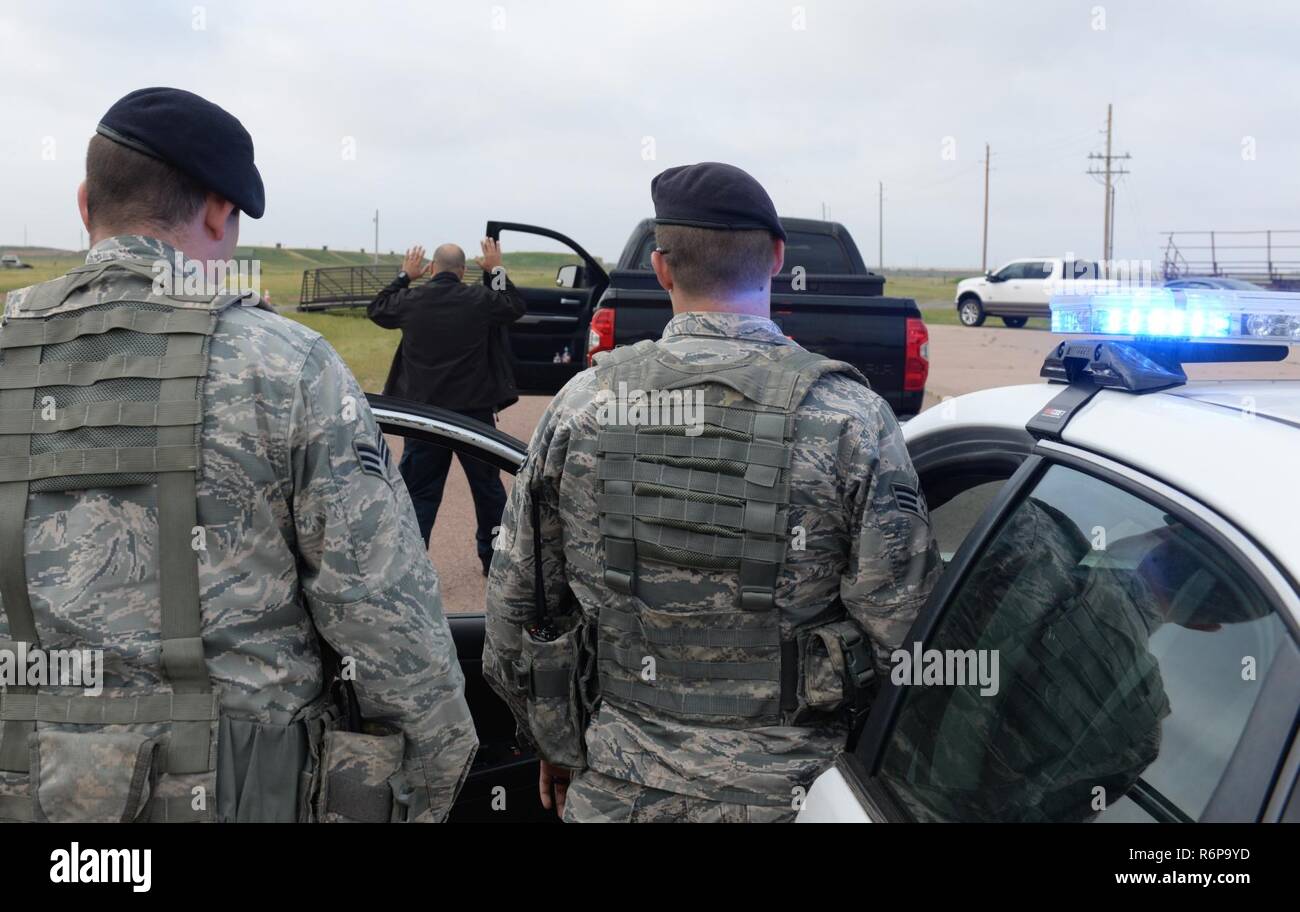 U.S. Air Force Senior Airman Taylor Murray, flight sergeant assigned to ...