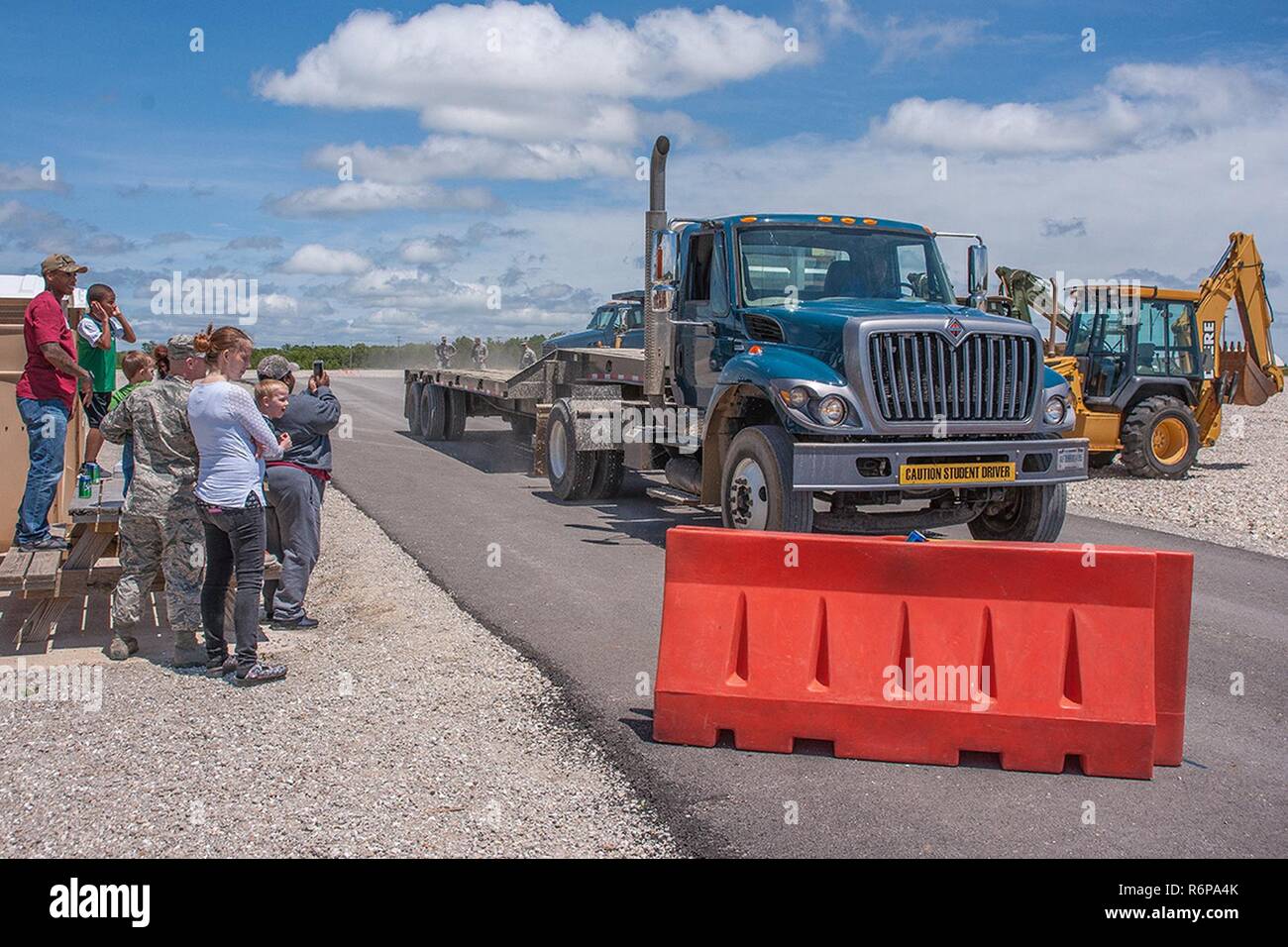 Teams representing ground transportation specialists at seven U.S. Air ...