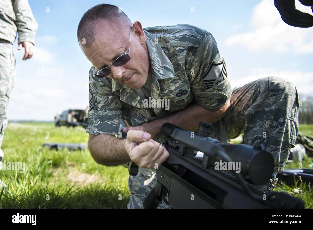 Master Sgt. Chet Nance, 434th Security Forces Squadron non-commissioned ...