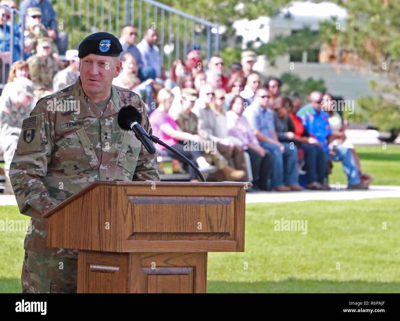 Maj. Gen. Thomas R. Temple, Jr., commander, Regional Health Command ...