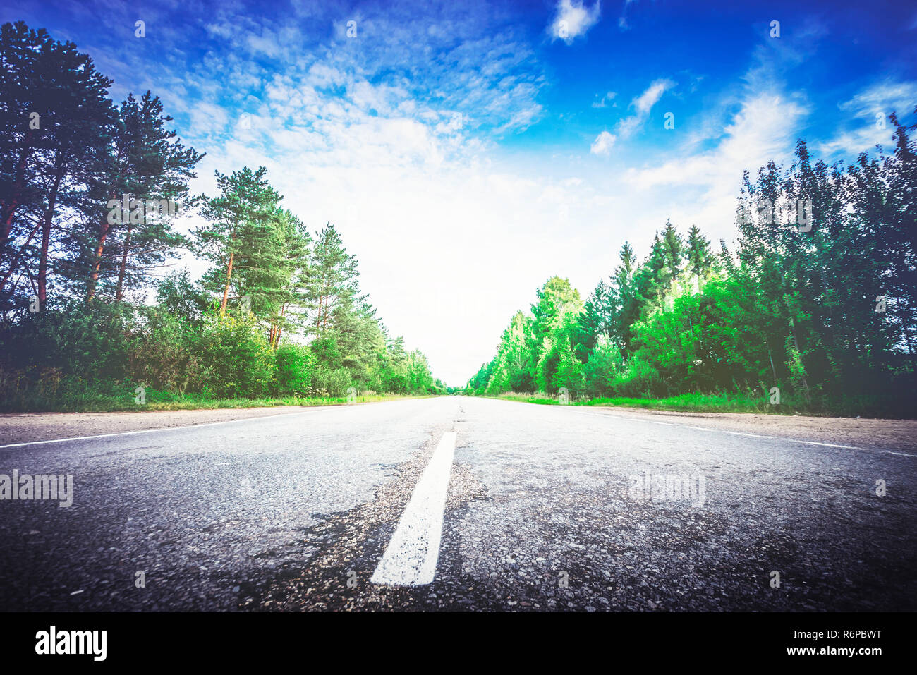 Road way forward direction Stock Photo - Alamy