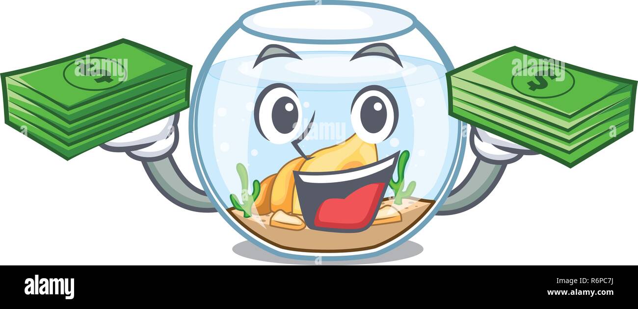 Fish jumping fishbowl Stock Vector Images - Alamy