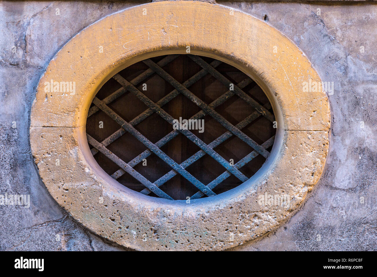Ancient wall window Stock Photo - Alamy