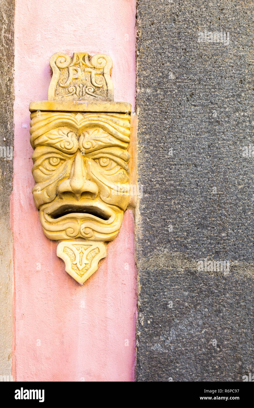 The Baroque masks Stock Photo - Alamy