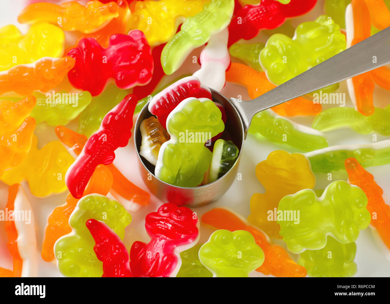 colorful gummy candies Stock Photo - Alamy