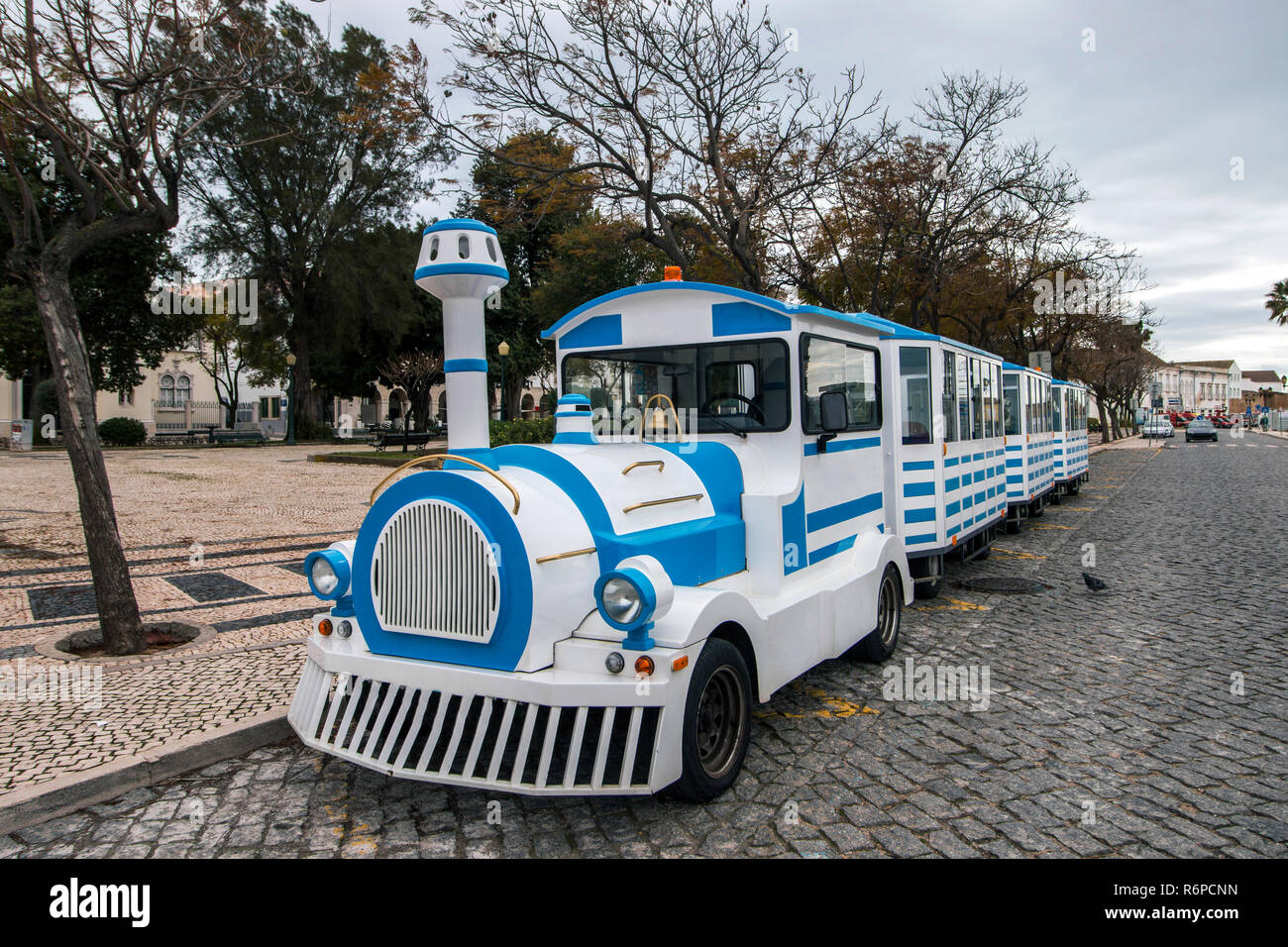 Faro tourist train hi-res stock photography and images - Alamy