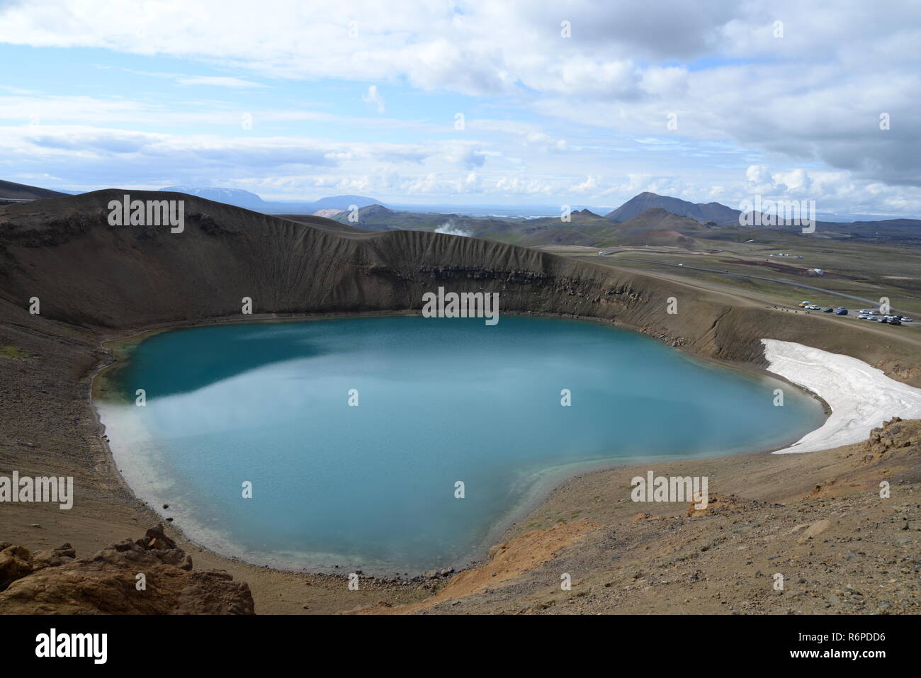 Maar volcano iceland hi-res stock photography and images - Alamy