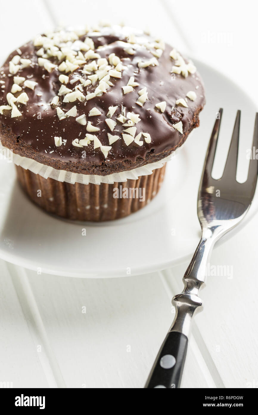 Tasty chocolate muffins Stock Photo - Alamy
