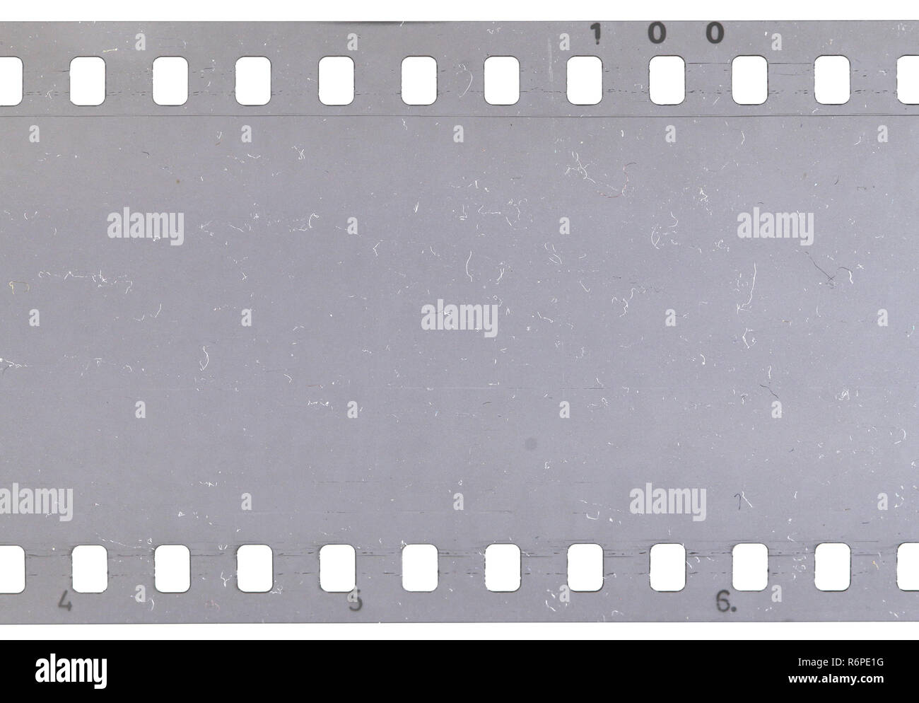 Strip of old celluloid film with dust and scratches Stock Photo - Alamy