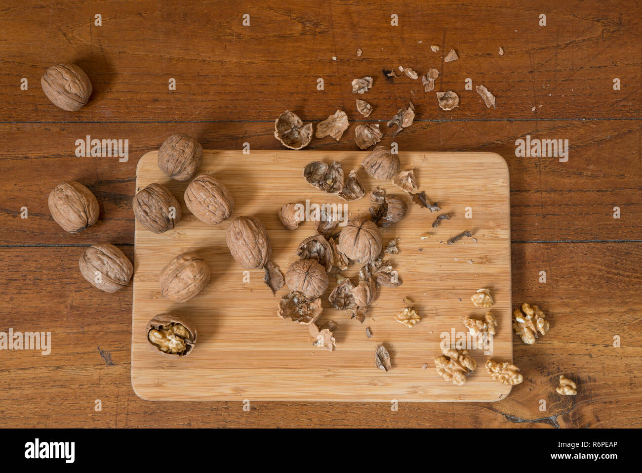 Basket whole walnuts nutcracker hi-res stock photography and images - Alamy