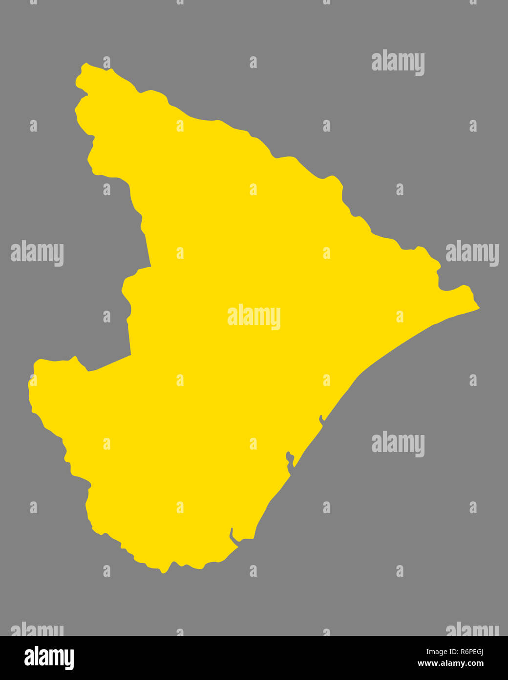 Map of sergipe hi-res stock photography and images - Alamy