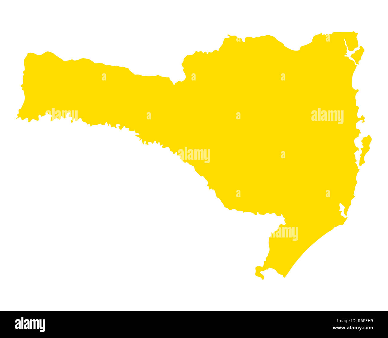 map of santa catarina Stock Photo - Alamy