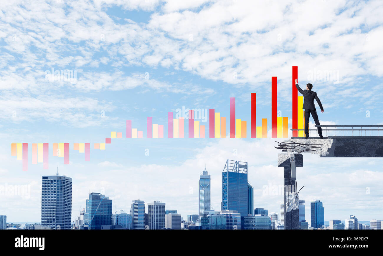 Businessman using modern media interface Stock Photo - Alamy