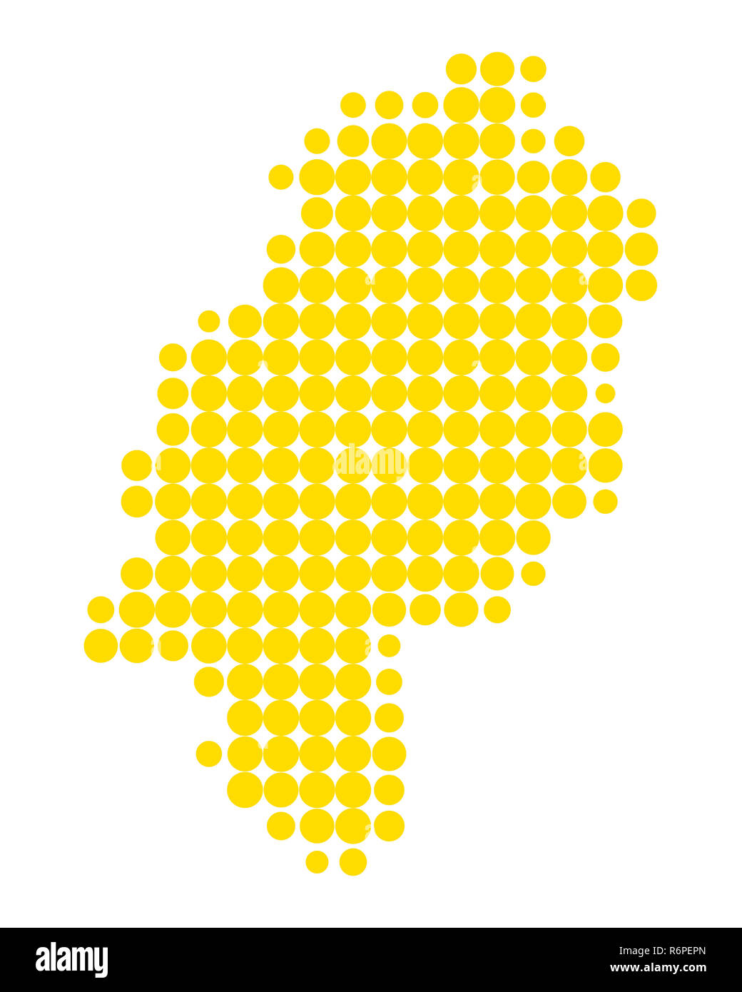 map of hesse Stock Photo - Alamy