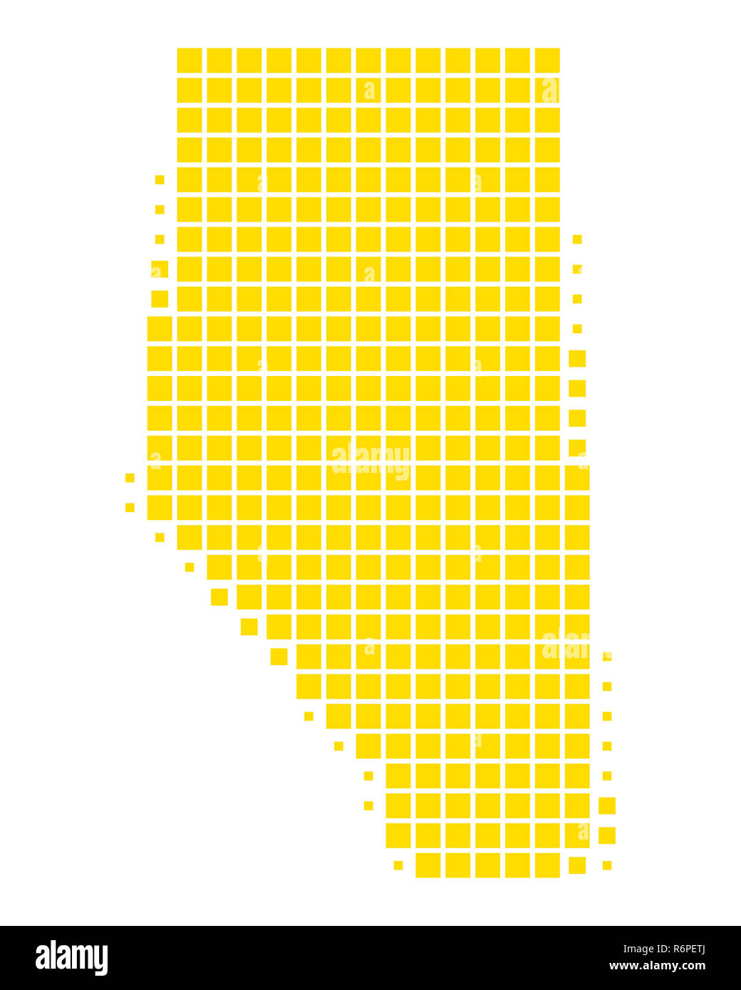 map of alberta Stock Photo - Alamy