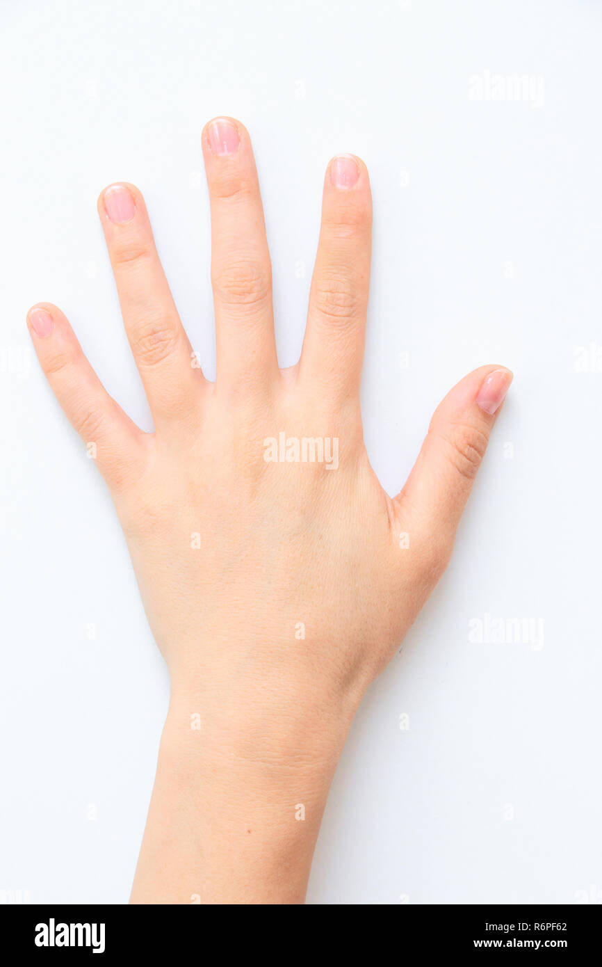 Hand skin care Stock Photo - Alamy