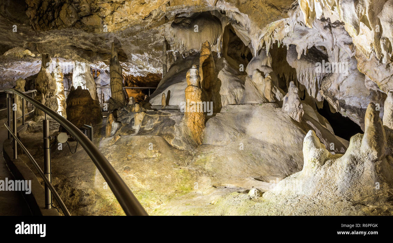 Inside of a Cave Stock Photo - Alamy