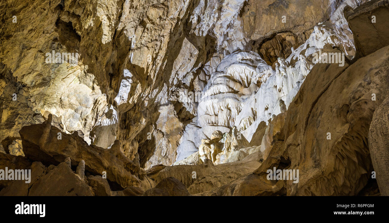Stone relief inside cave hi-res stock photography and images - Alamy