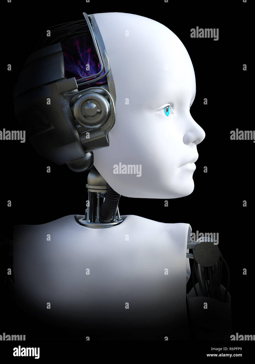 Humanoid robot child hi-res stock photography and images - Alamy