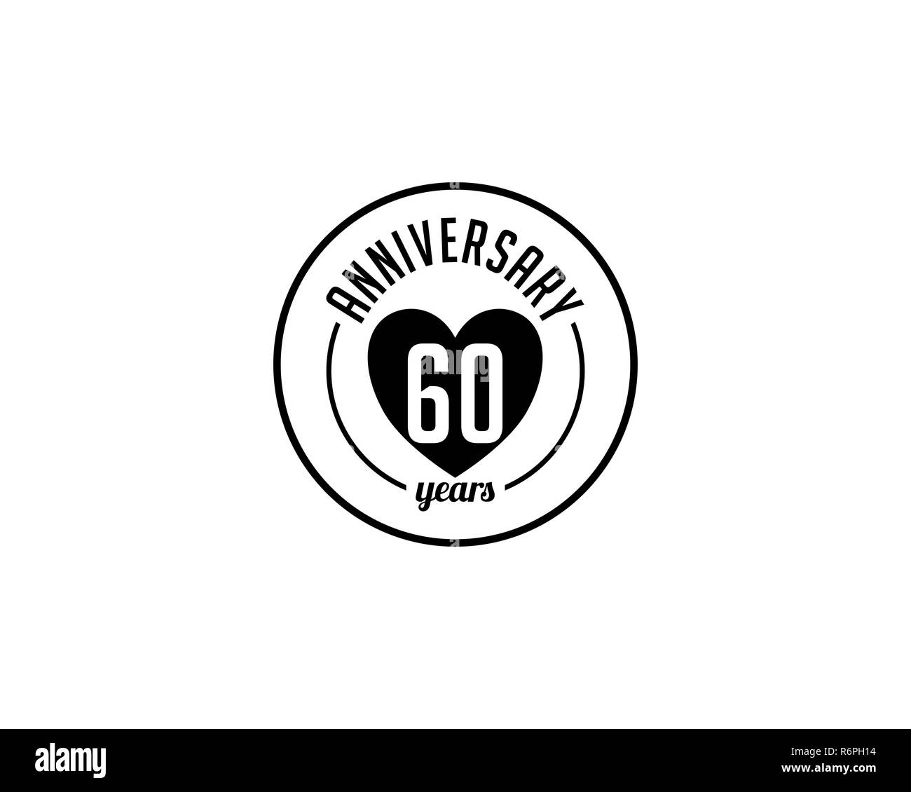 60 year anniversary Cut Out Stock Images & Pictures - Alamy