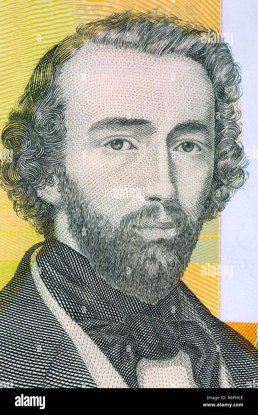 Adolphe Sax portrait Stock Photo - Alamy