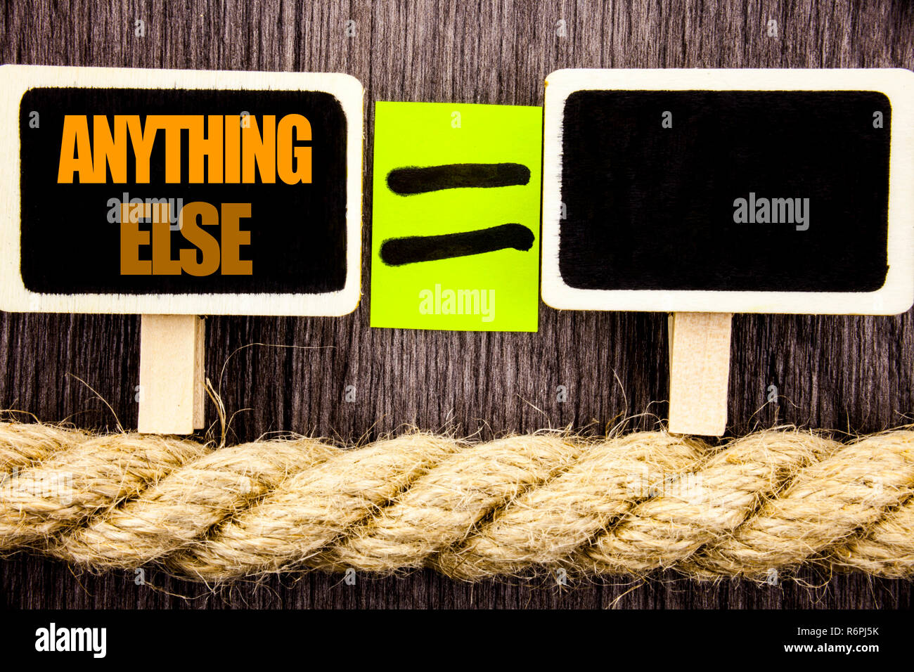 Ttext showing Anything Else. Business concept for Ask Asking Question ...