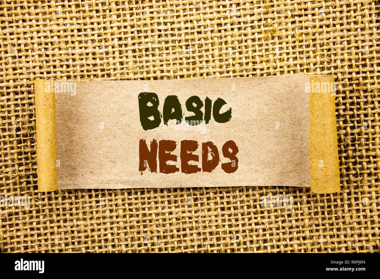 Writing text showing Basic Needs. Business photo showcasing Health In ...