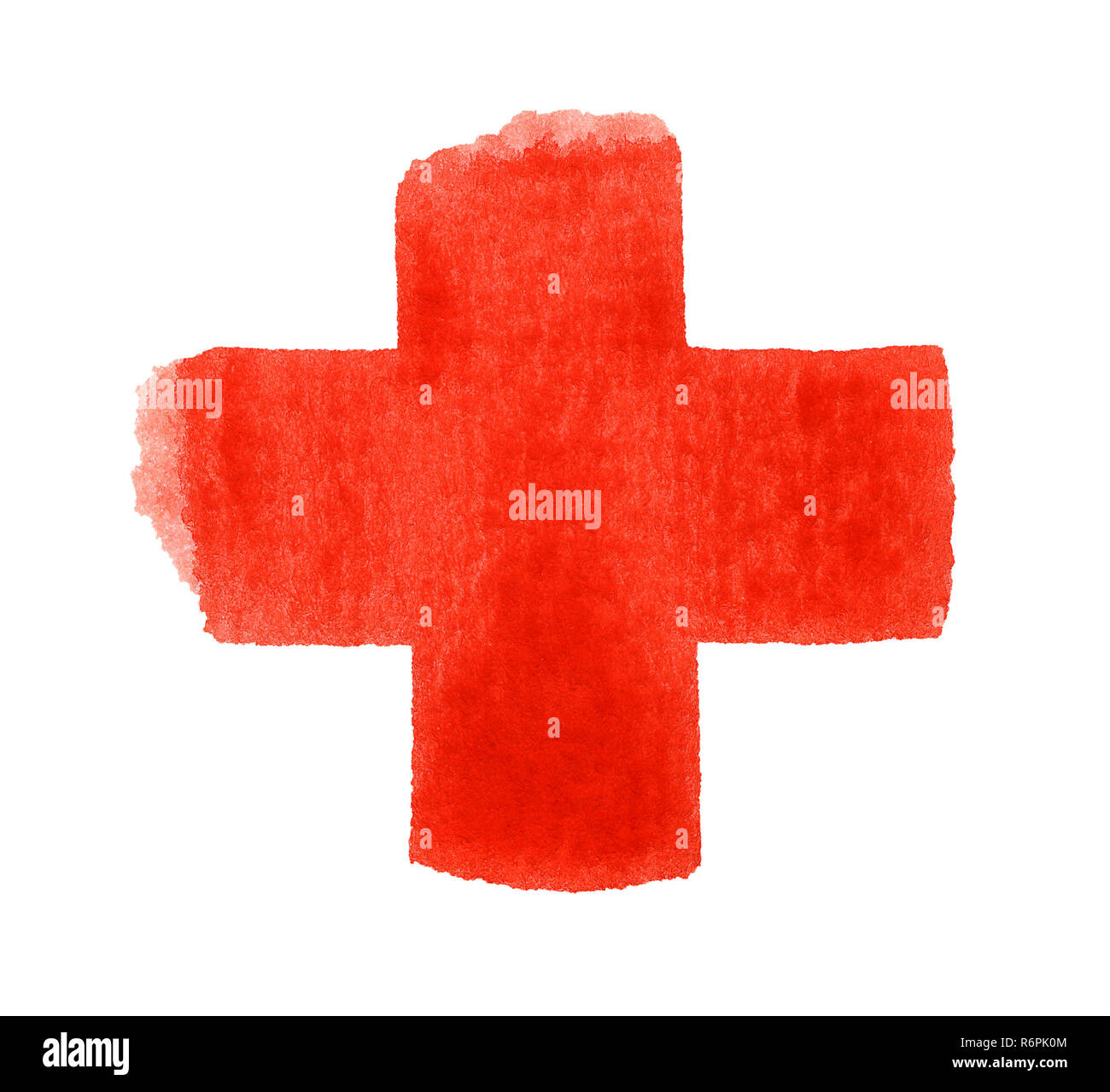 Draft paint cross Cut Out Stock Images & Pictures - Alamy