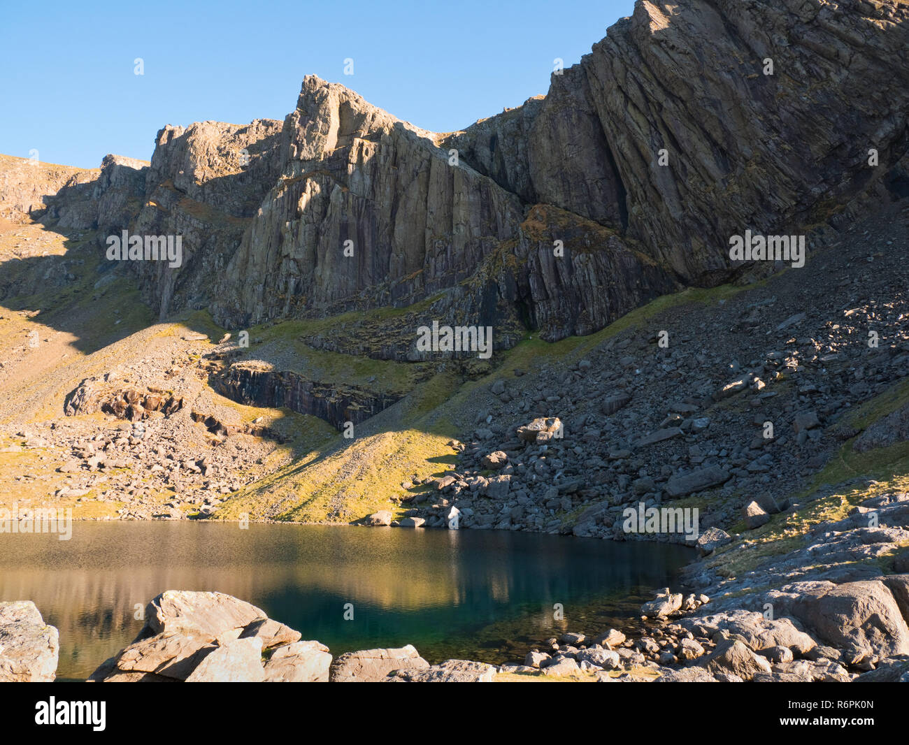 Eastern flank of snowdon hi-res stock photography and images - Alamy