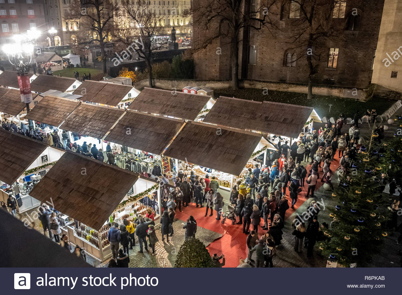 Christmas At Little Italy Stock Photos & Christmas At Little Italy ...