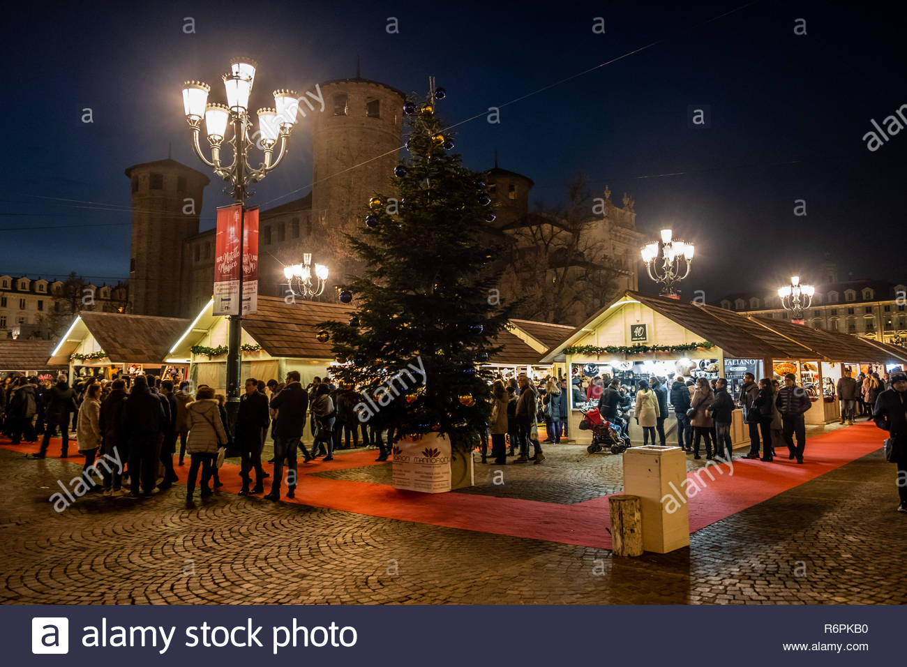 Christmas At Little Italy Stock Photos & Christmas At Little Italy ...