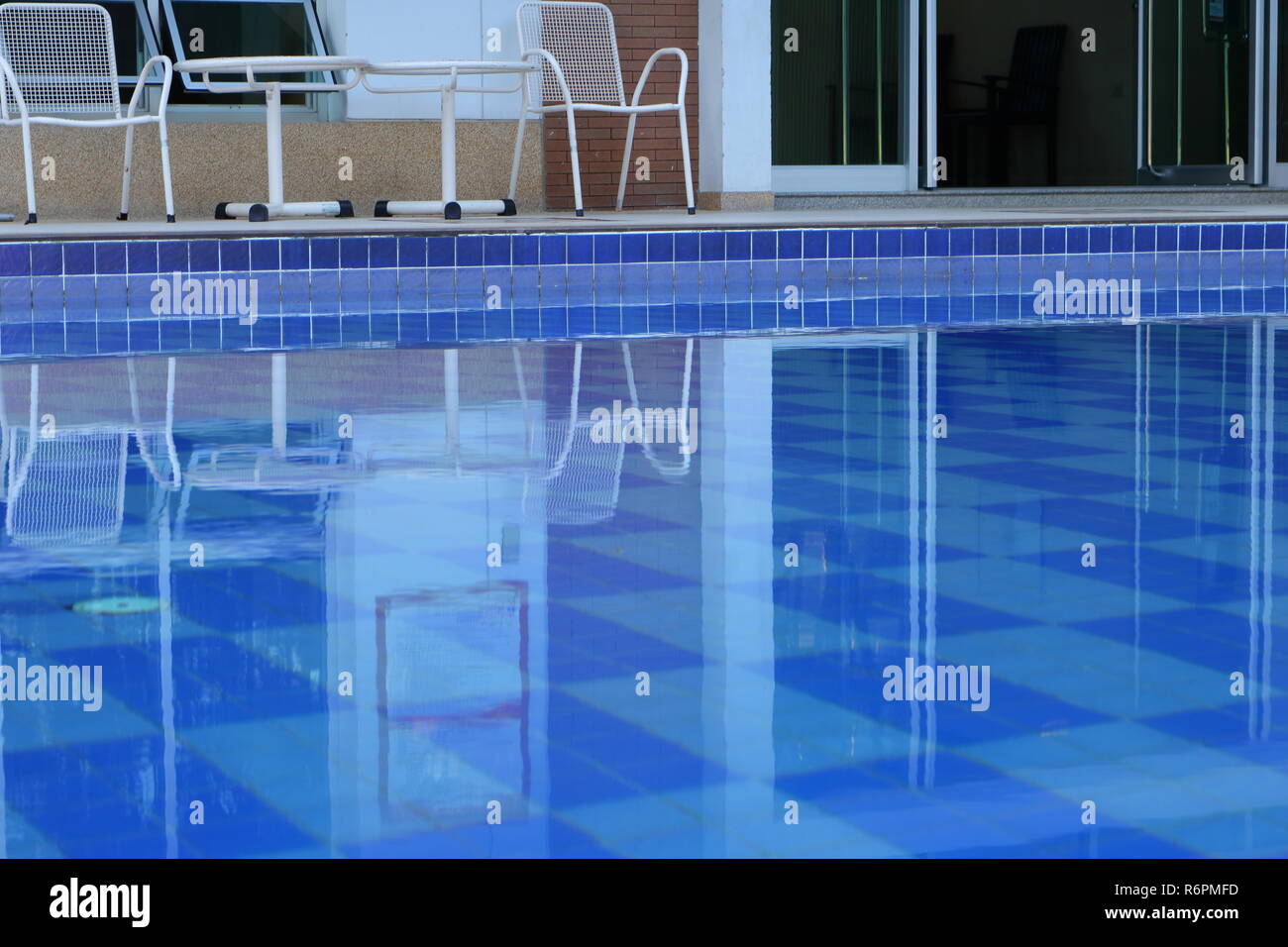 shadows in the water of swimming pool Stock Photo - Alamy