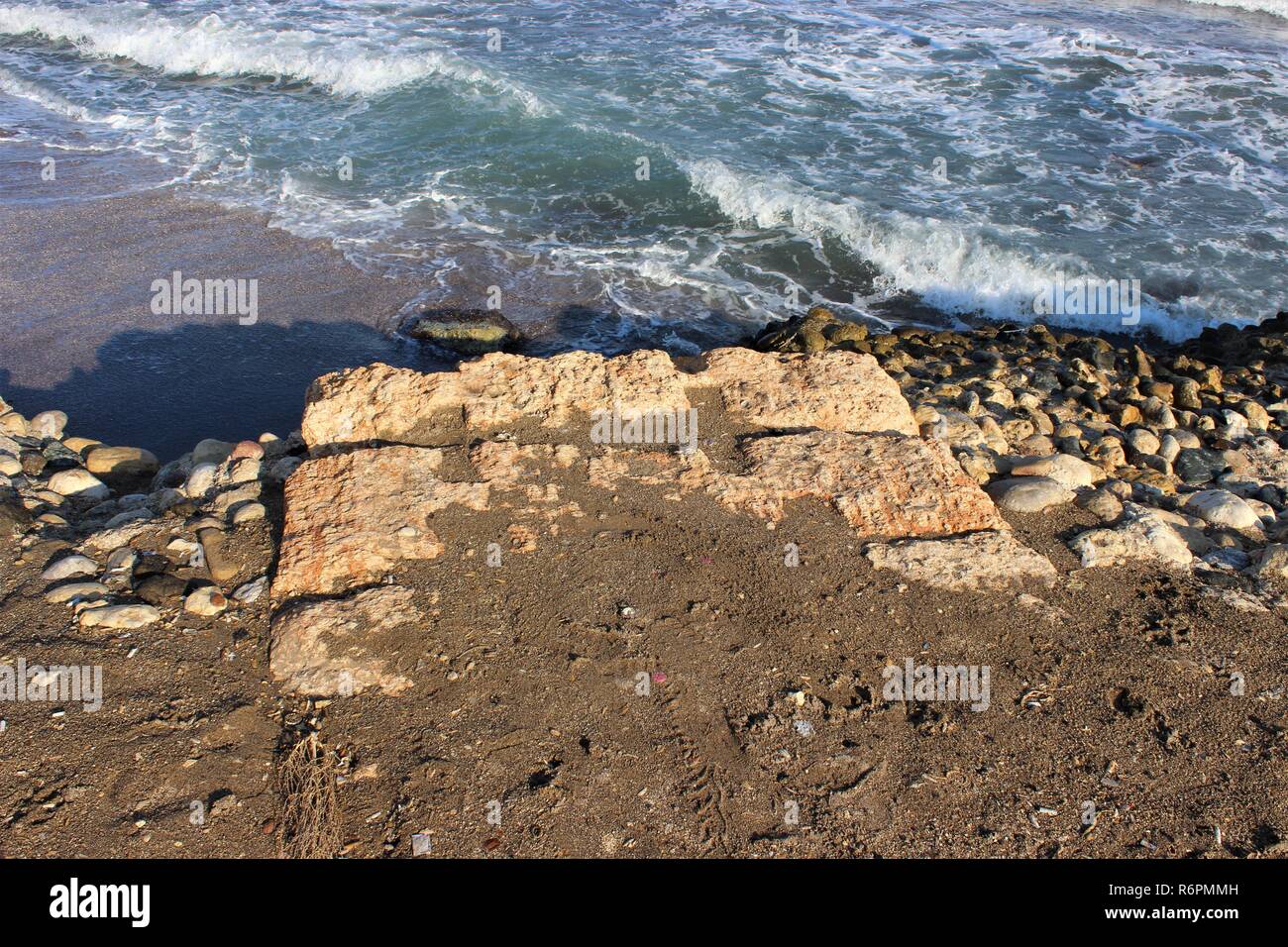 The Soli Pompeiopolis Ancient Harbour Stock Photo - Alamy