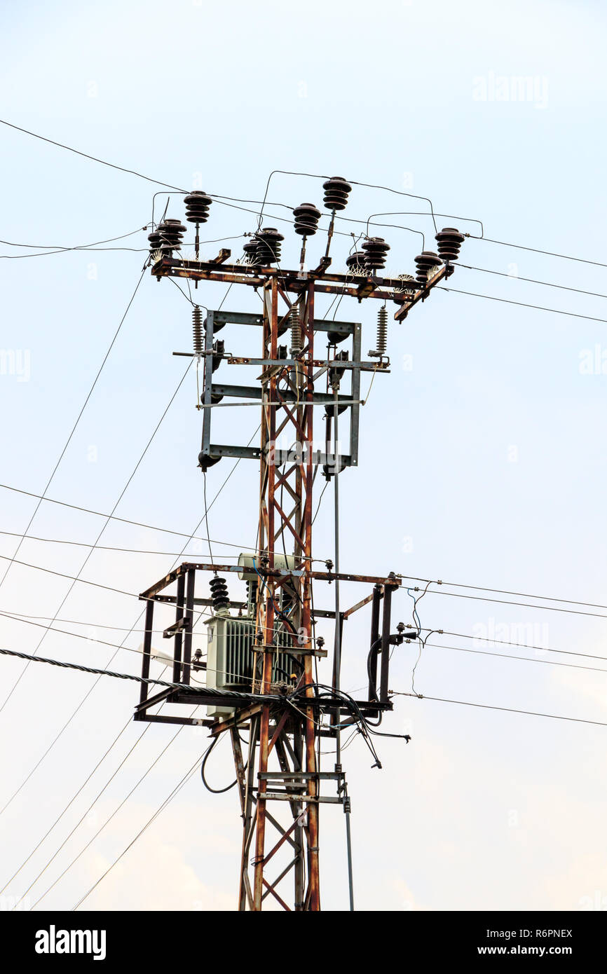 Overhead Line Mast Stock Photos & Overhead Line Mast Stock Images - Alamy
