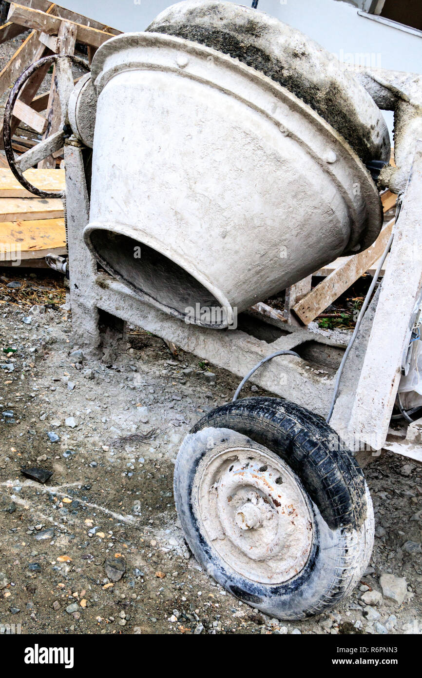 Old construction utensils Stock Photo - Alamy