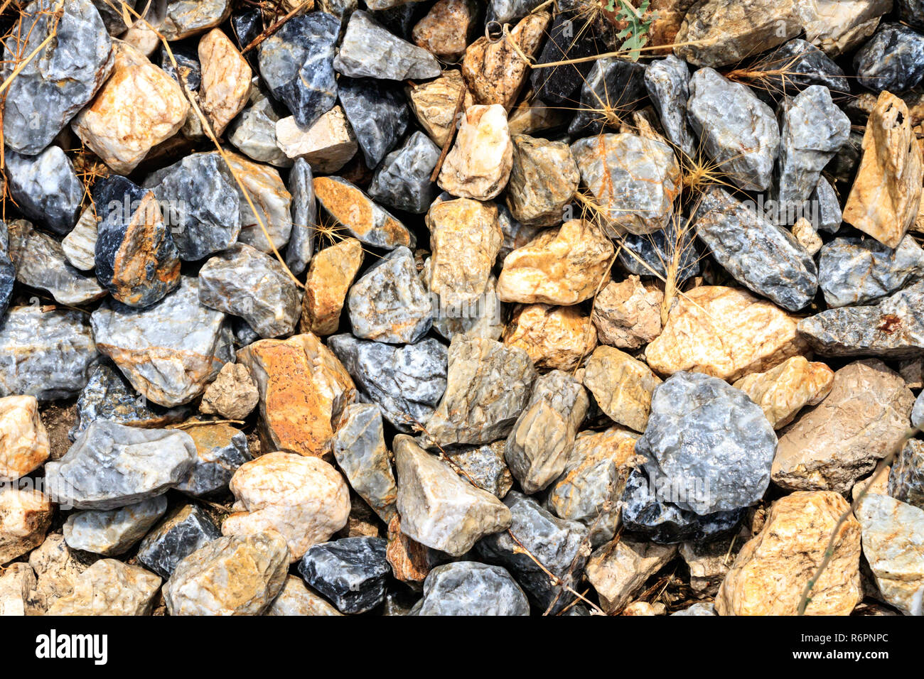 Gravel stones small and big Stock Photo - Alamy