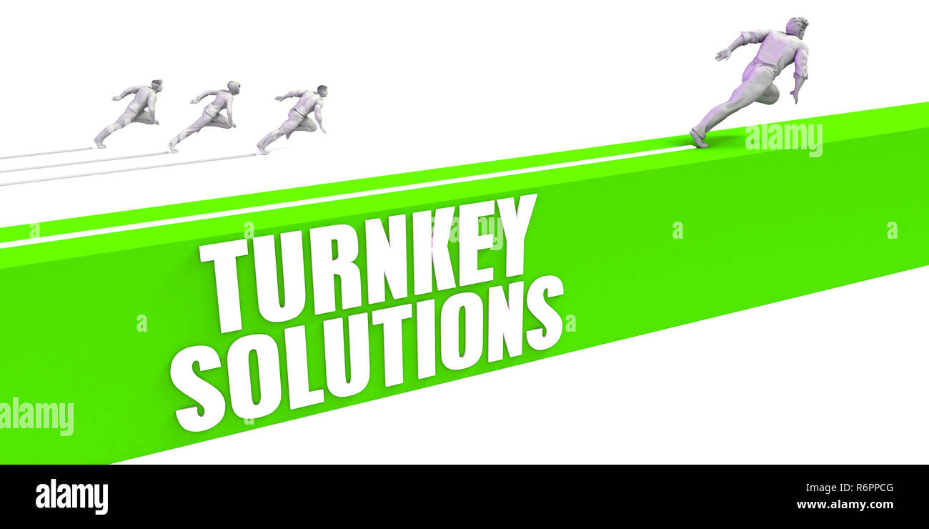 Turnkey solution hi-res stock photography and images - Alamy