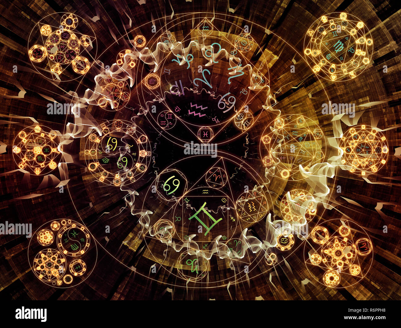 Lights of Symbolic Meaning Stock Photo - Alamy