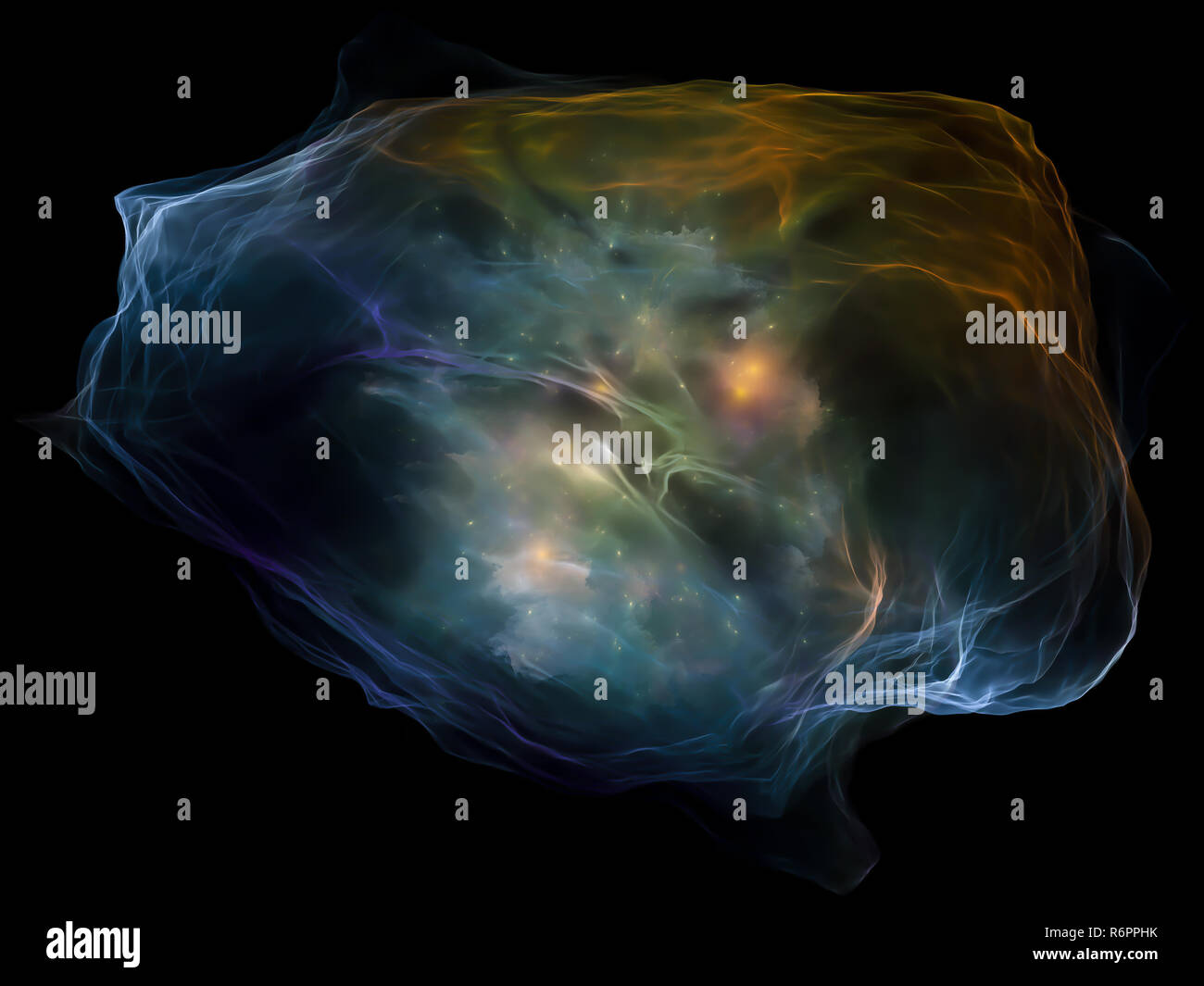Layers of Mind Particle Stock Photo - Alamy