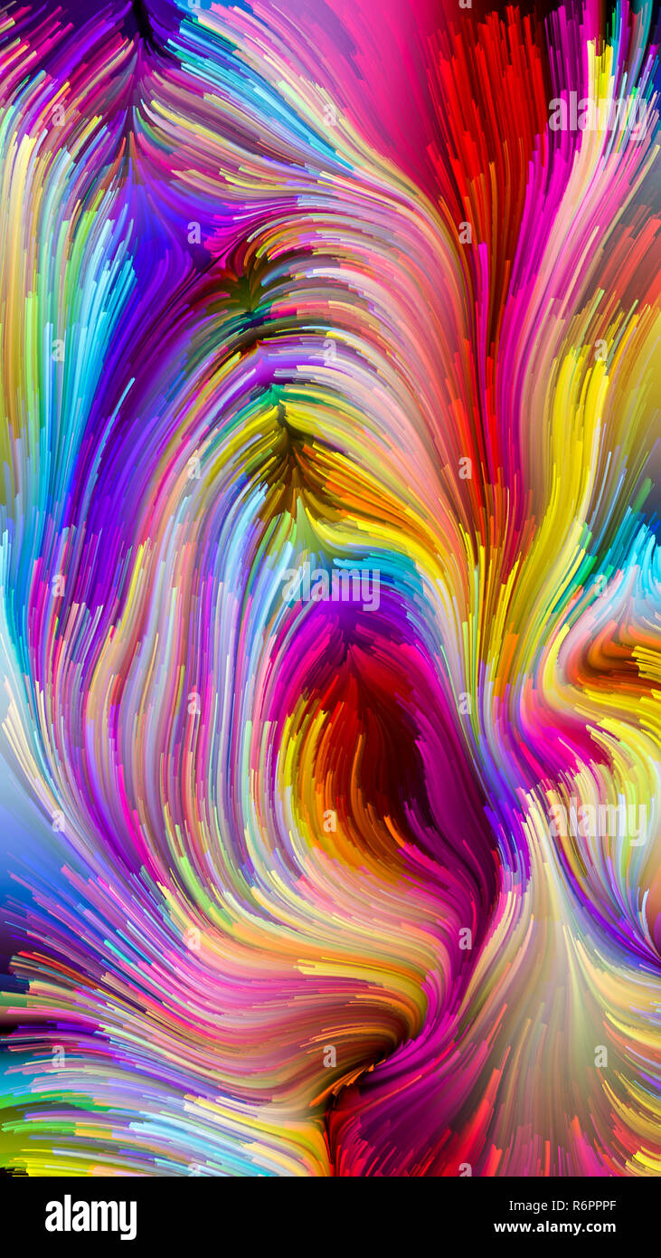Virtual Liquid Color Stock Photo - Alamy