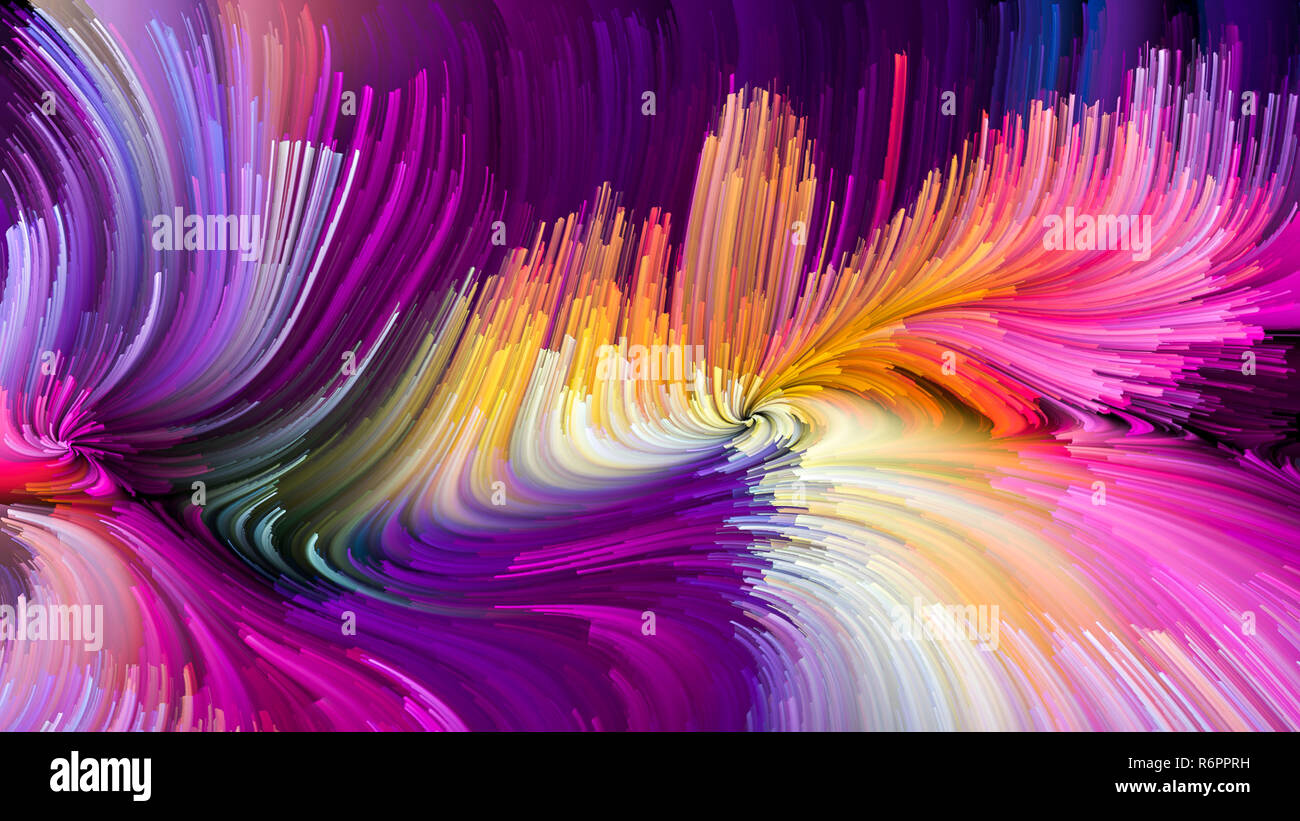 Visualization of Liquid Color Stock Photo - Alamy