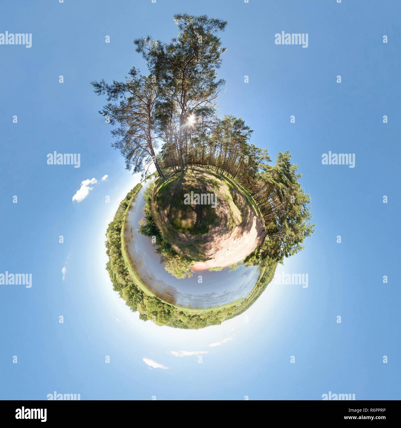 Little planet hi-res stock photography and images - Alamy